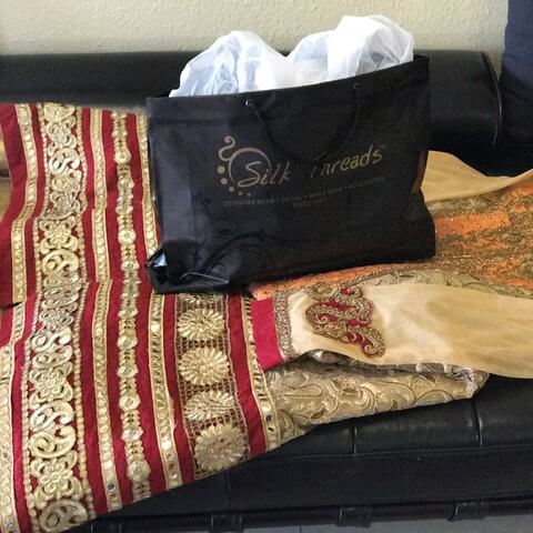 Custom Designs - Silk Threads by Ruby Bhandari