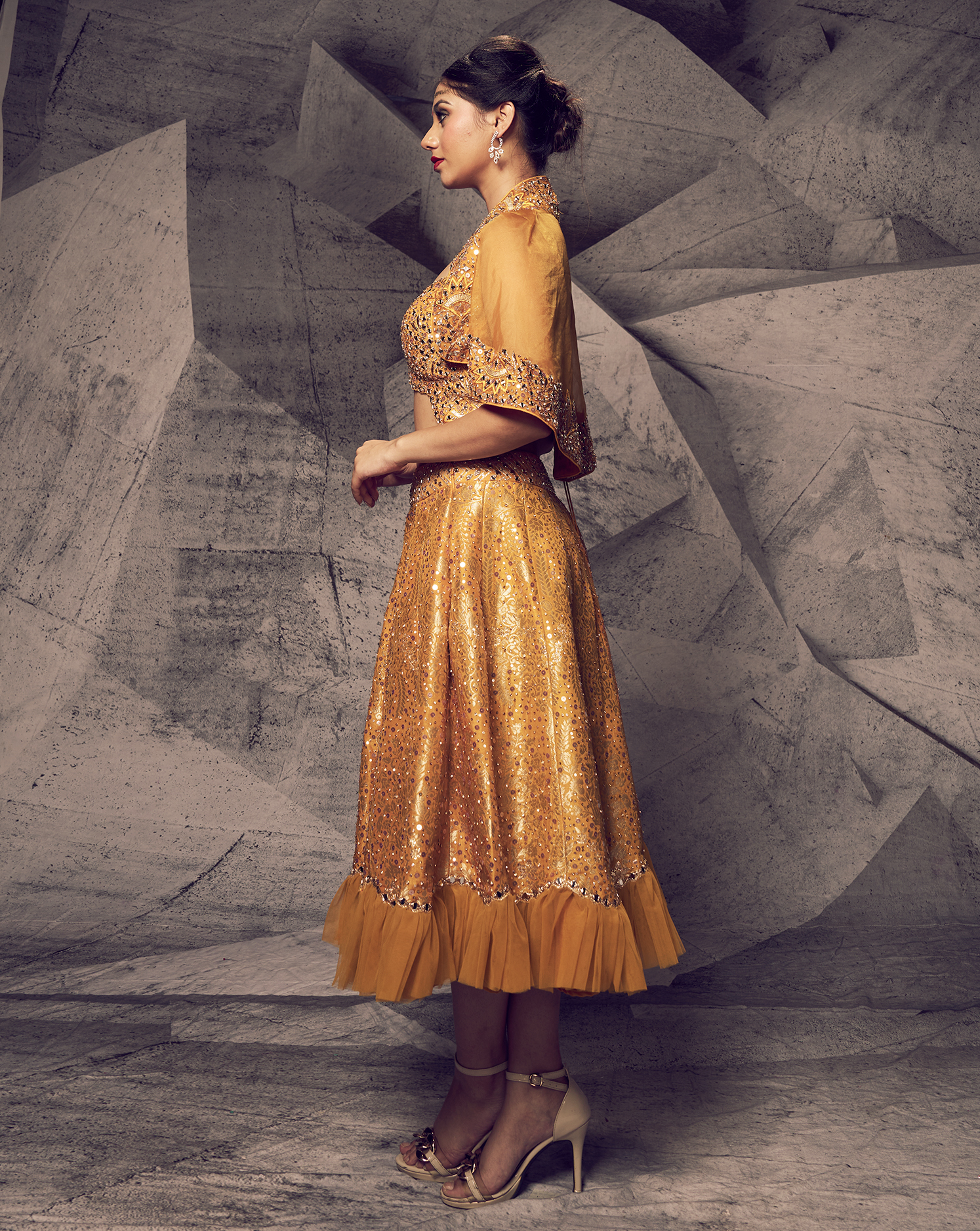 The Anant Genda Short Lehenga - Indian Clothes in Dallas - Custom ...