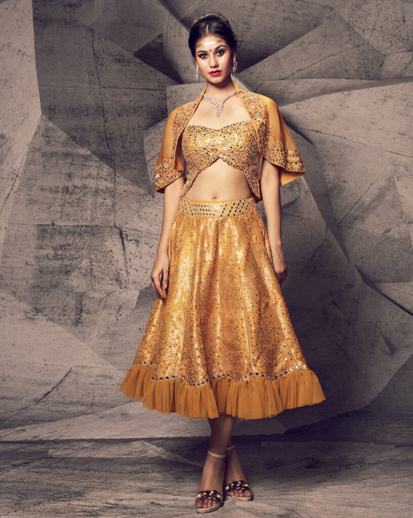 The Anant Genda Short Lehenga - Indian Clothes in Dallas - Custom ...