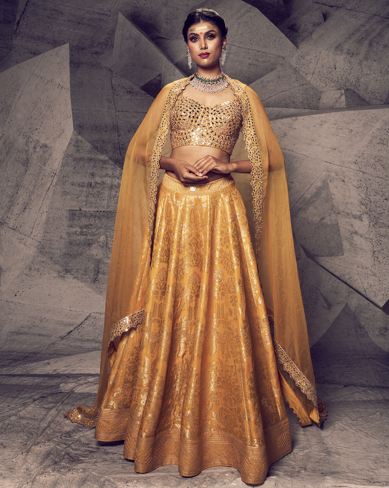 The Anant Genda Lehenga - Indian Clothes in Dallas - Custom Designed ...