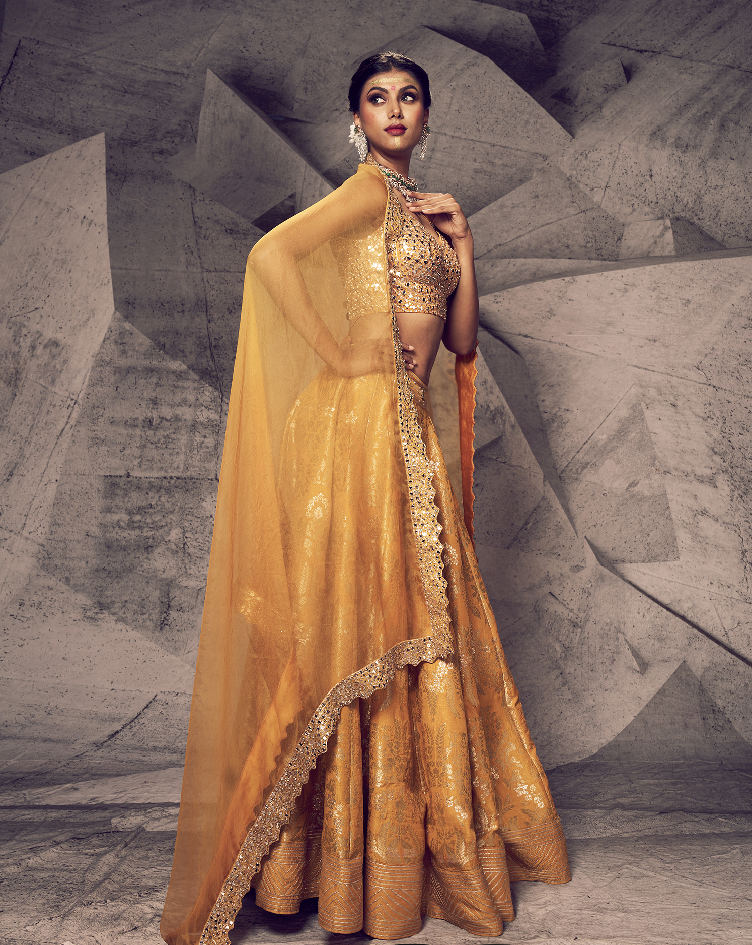 The Anant Genda Lehenga - Indian Clothes in Dallas - Custom Designed ...