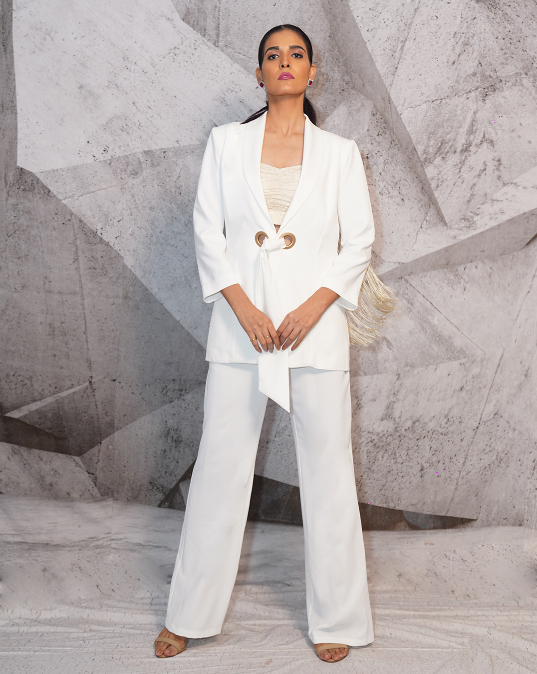 The Tassel Blazer set - Indian Clothes in Dallas - Custom Designed ...